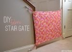 How to Make a DIY Baby Gate Using Fabric | The DIY Playbook