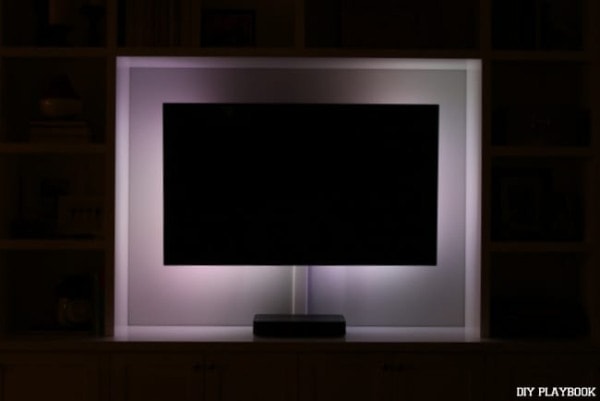 How to Add LED Lights Behind Your Flat Screen Television | DIY Playbook
