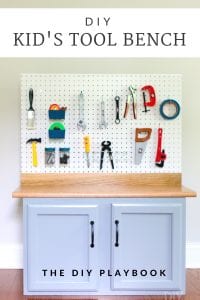 DIY Kid's Tool Bench: Step by Step Tutorial | DIY Playbook
