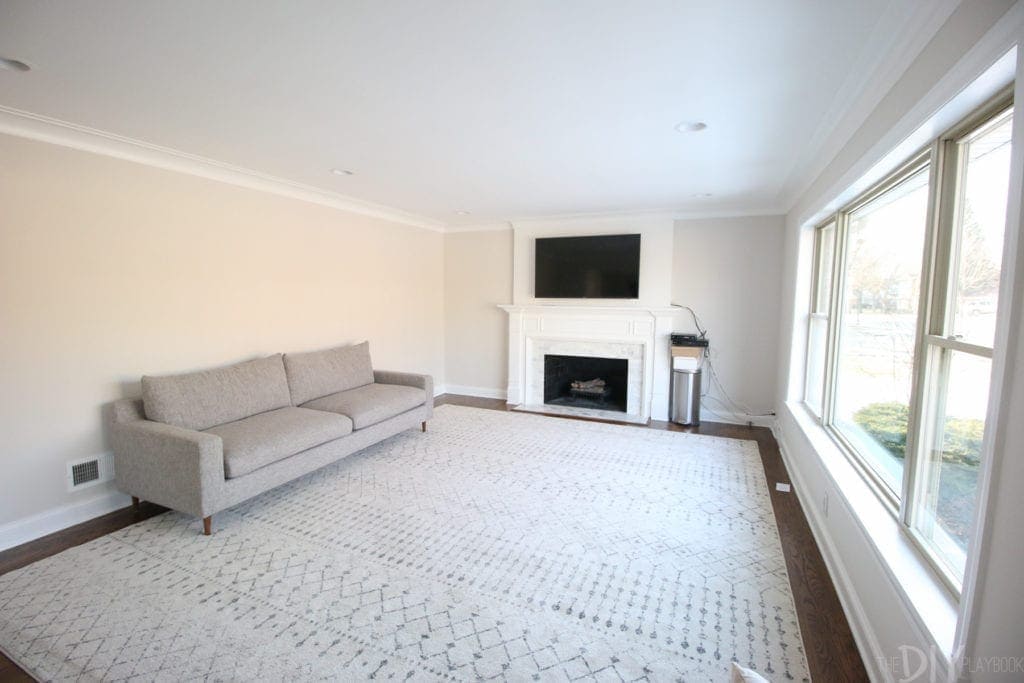 Finding An Extra Long Couch to Fit in Our New House | The DIY Playbook