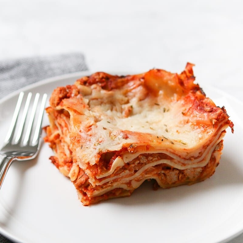 A Homemade Family Lasagna Recipe | The DIY Playbook