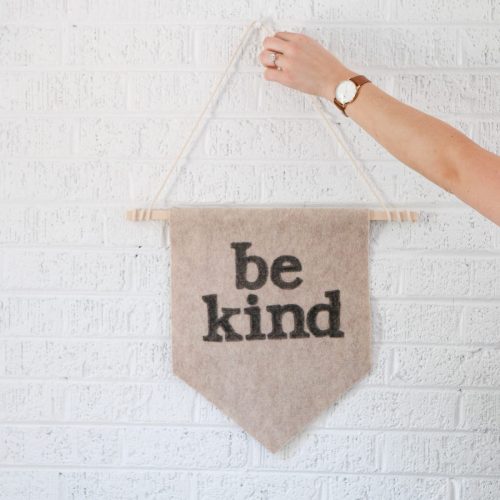 How to Make a DIY Wall Pennant for Dorm Room Decor | DIY Playbook