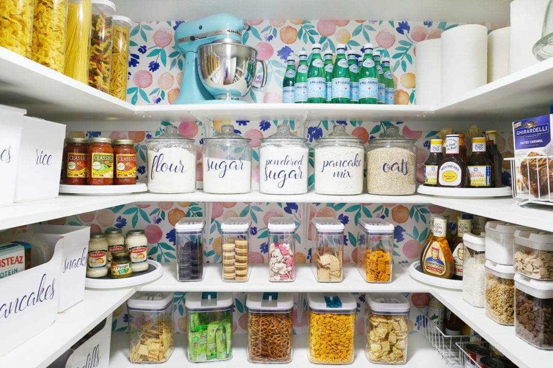 How to Style Bookshelves + Pantry Design Help | The DIY Playbook