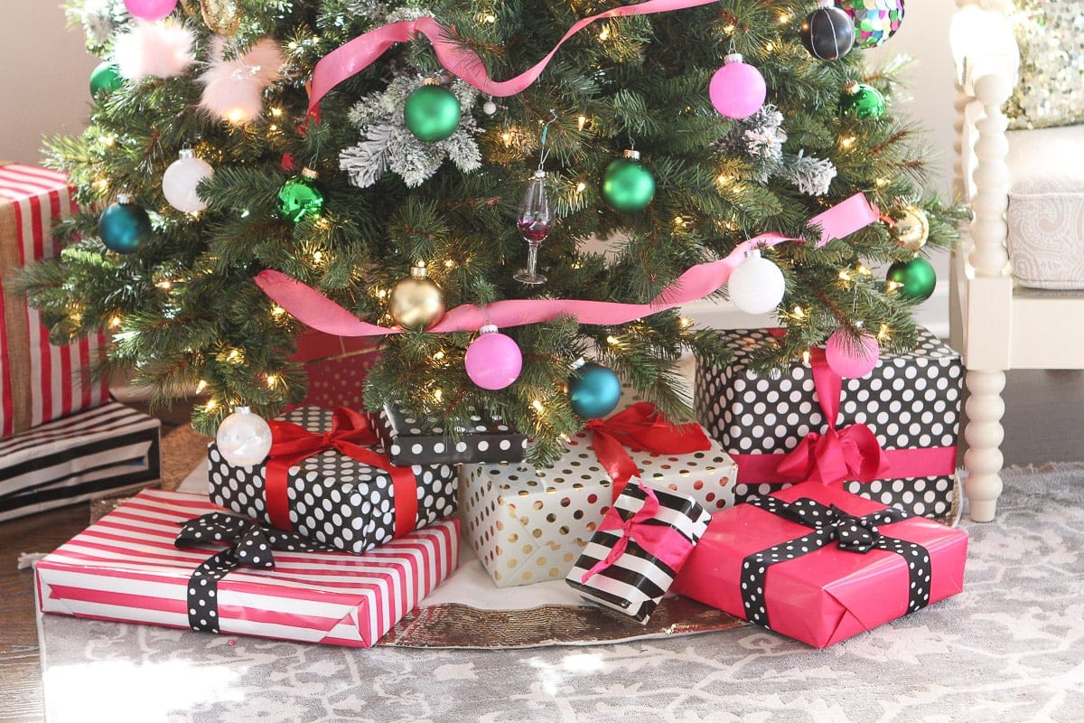 Kate Spade Inspired - Colorful Christmas Tree | The DIY Playbook