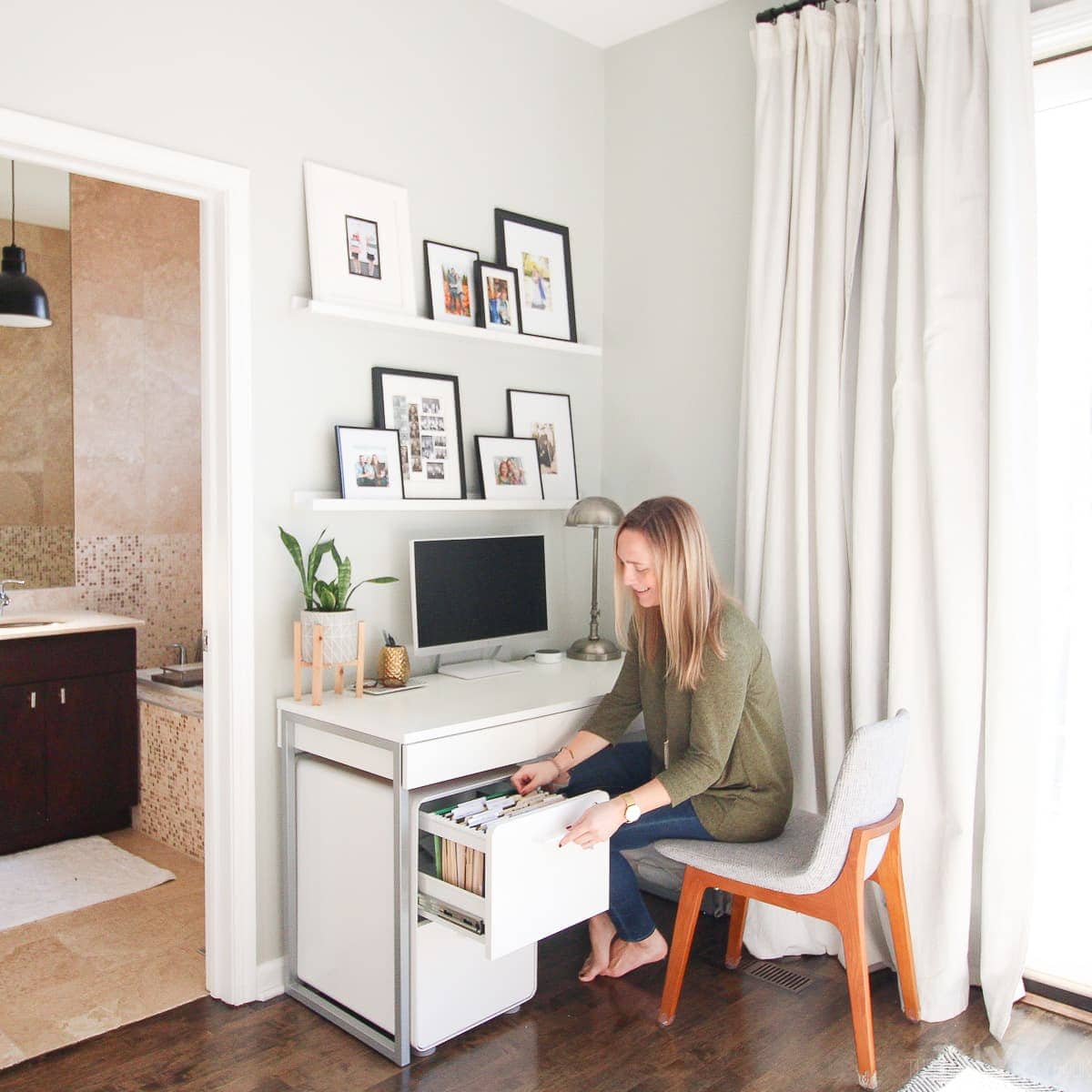 Reducing Paper Clutter with a New File Cabinet | The DIY Playbook