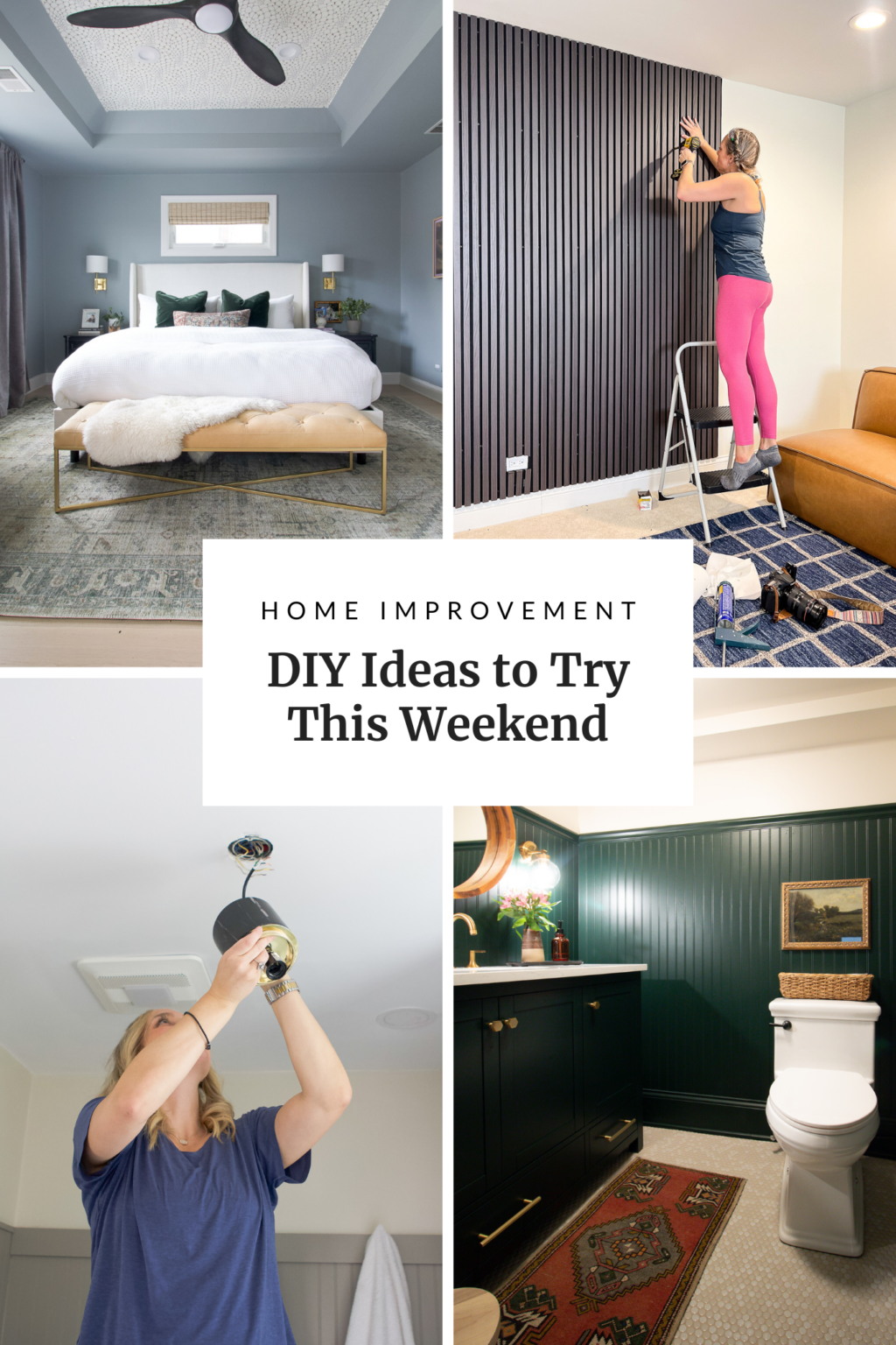 80+ DIY Home Improvement Ideas To Do This Weekend