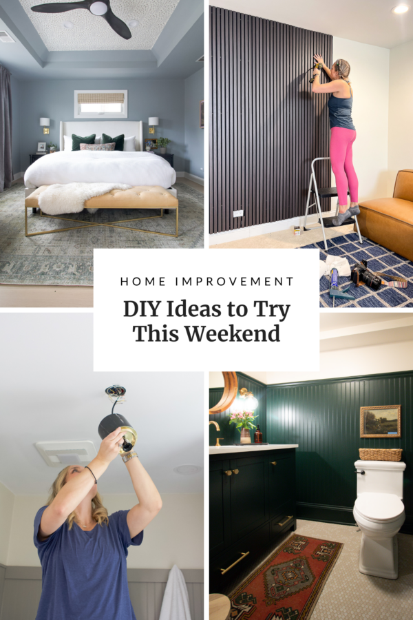 80+ DIY Home Improvement Ideas To Do This Weekend