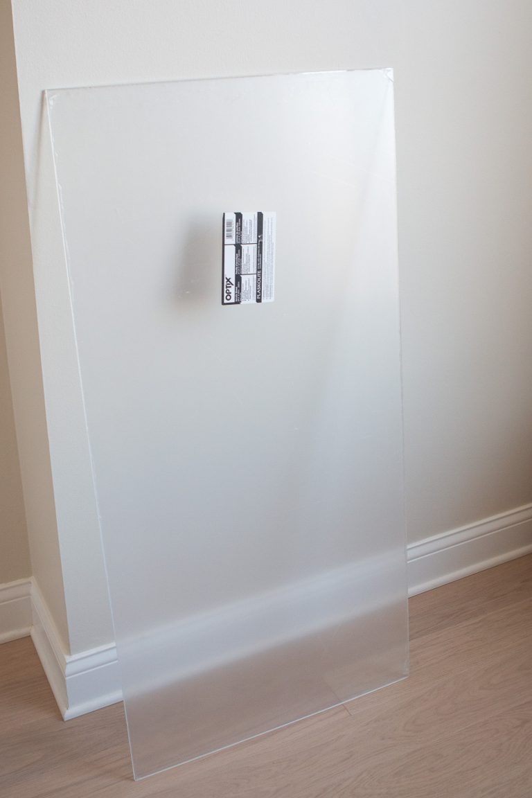 How to Make An Easy DIY Acrylic Dry Erase Board