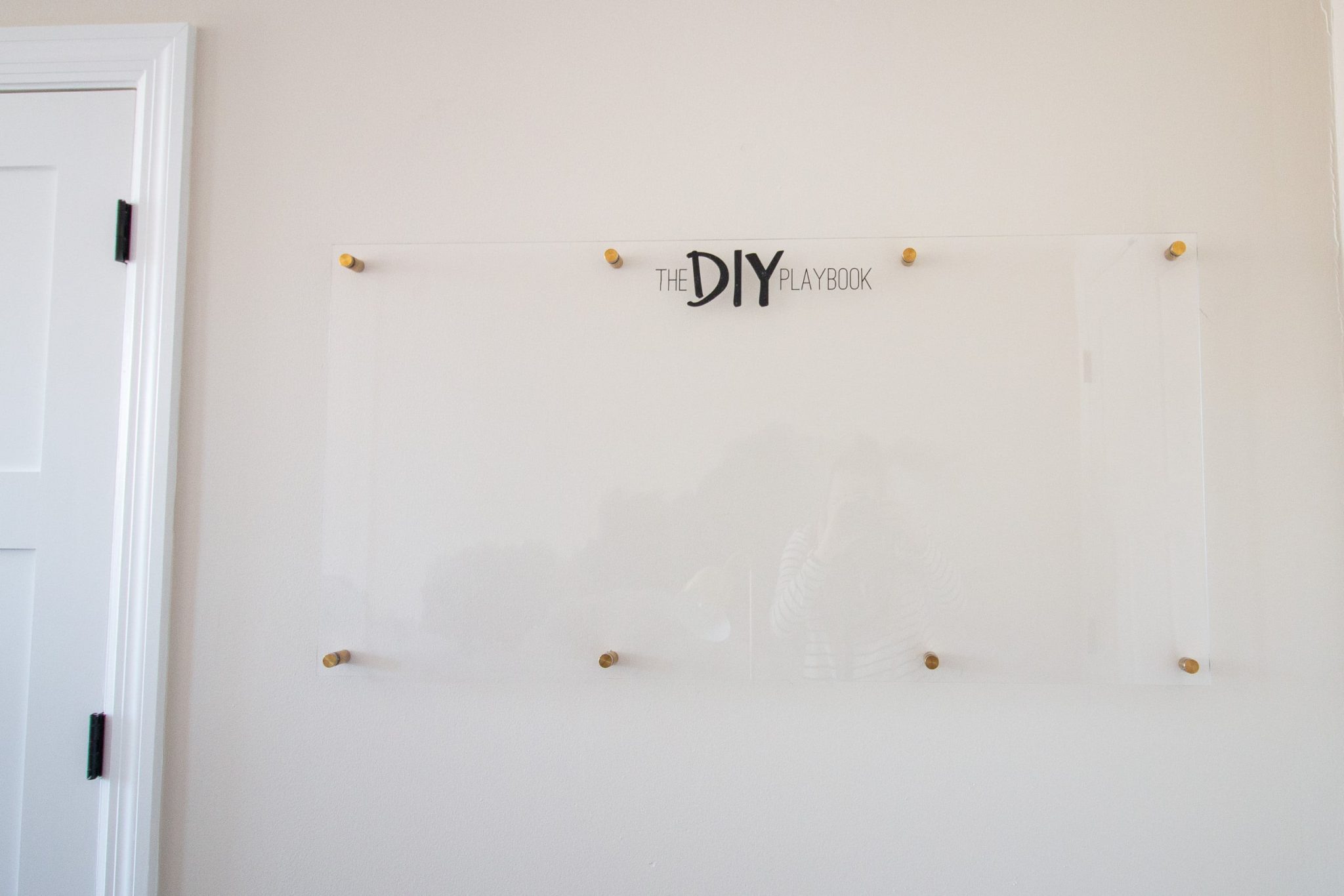 How to Make An Easy DIY Acrylic Dry Erase Board