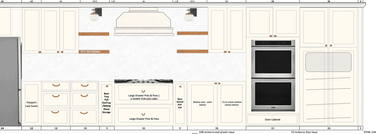 Designing Our Kitchen Cabinet Layout | The DIY Playbook