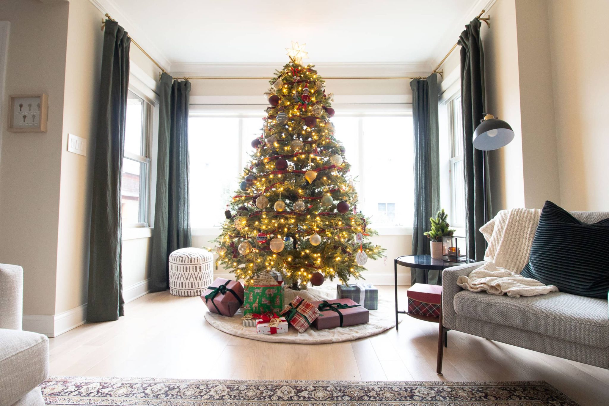 2020 Christmas Home Tour: Cozy & Bright | The DIY Playbook