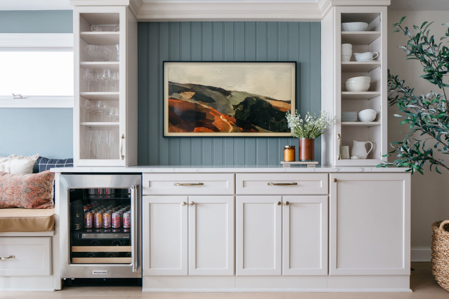 How to Install the Frame TV + Hide Wires | The DIY Playbook