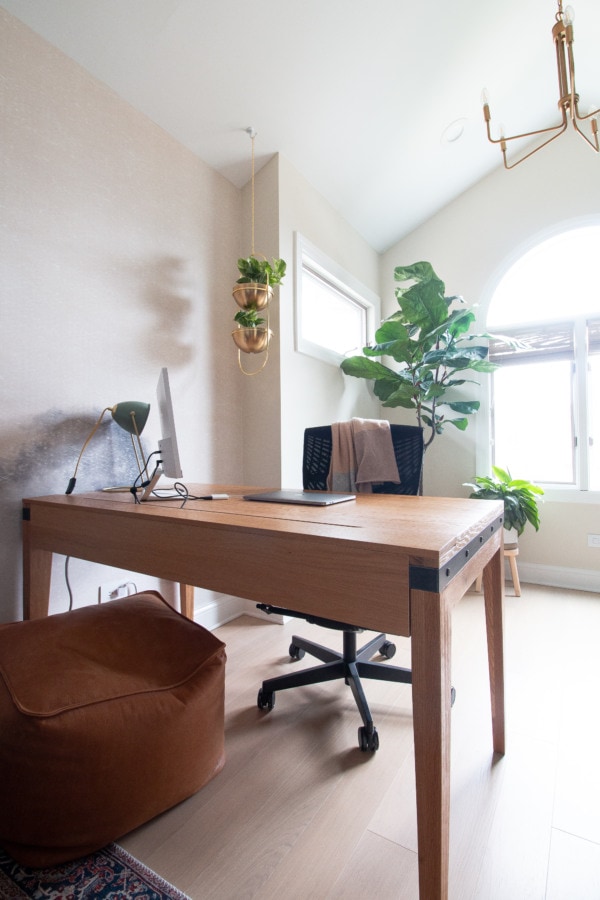 Our Temporary Home Office Setup | The DIY Playbook