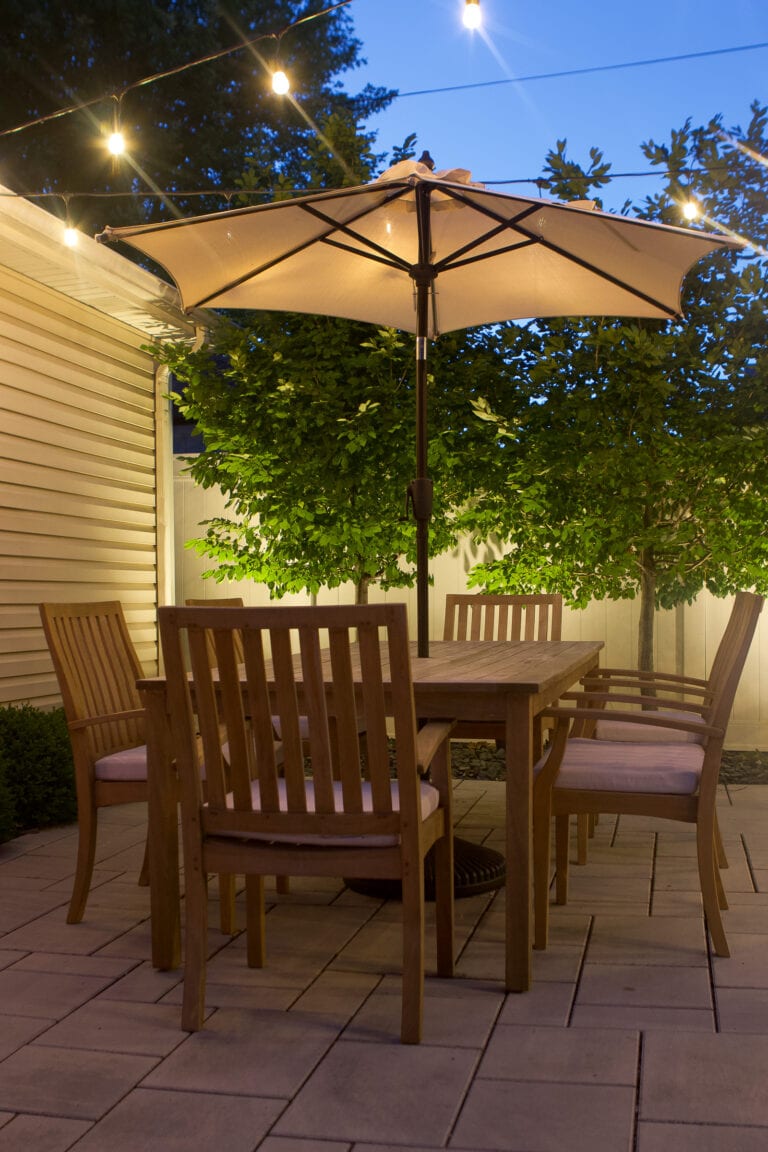 Tour Our Backyard at Night | The DIY Playbook