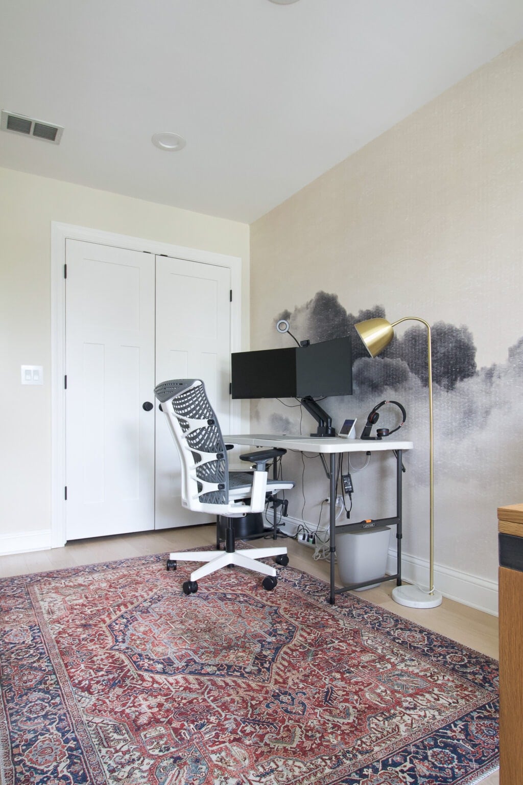 Our Temporary Home Office Setup | The DIY Playbook