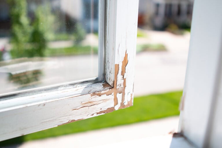How To Fix Peeling Paint On Your Windows & Sills