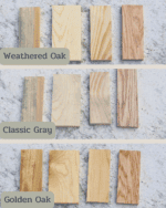 Wood Stain Comparison Chart: Best Options on 4 Woods