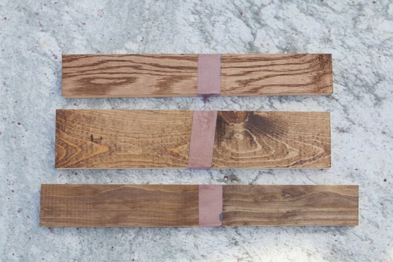 Wood Stain Comparison Chart: Best Options on 4 Woods
