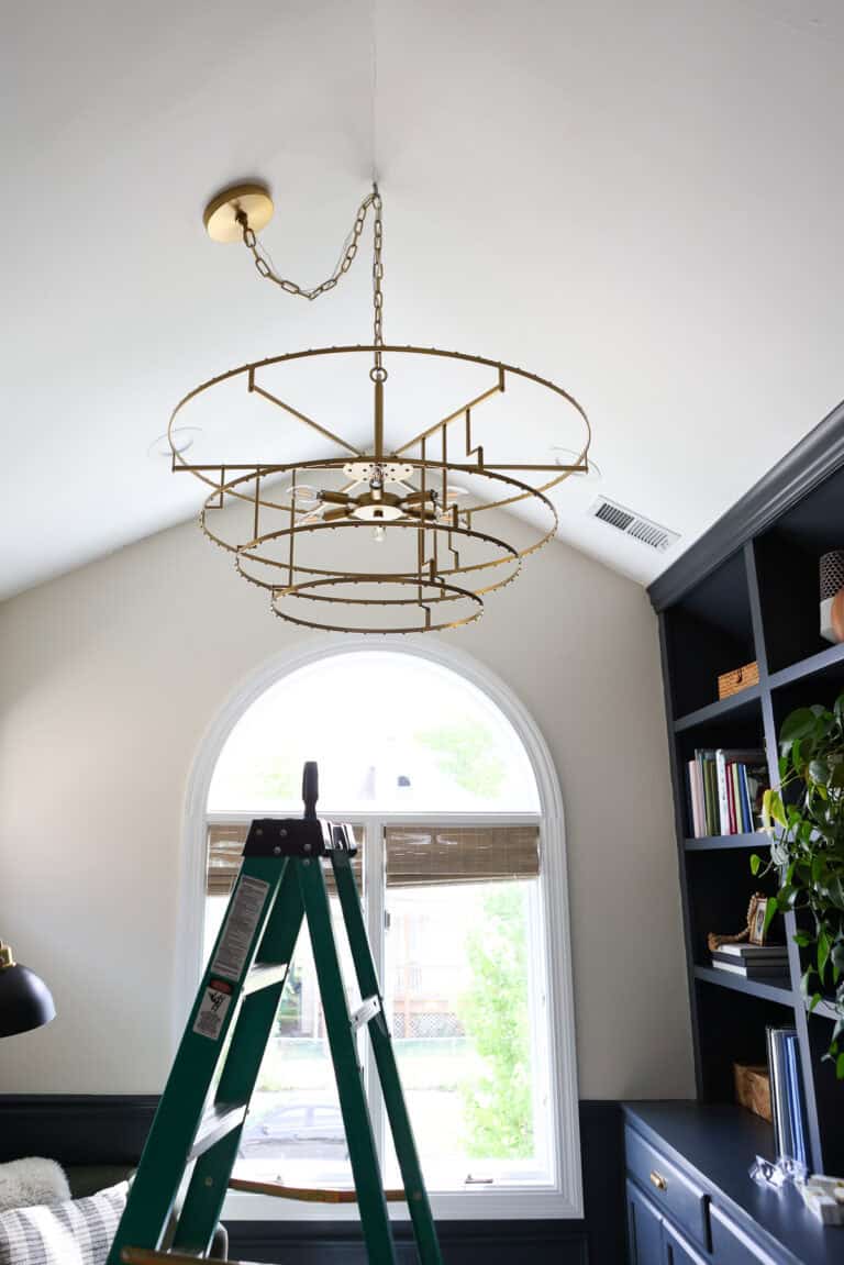 How to Center an Off-Center Ceiling Light Fixture